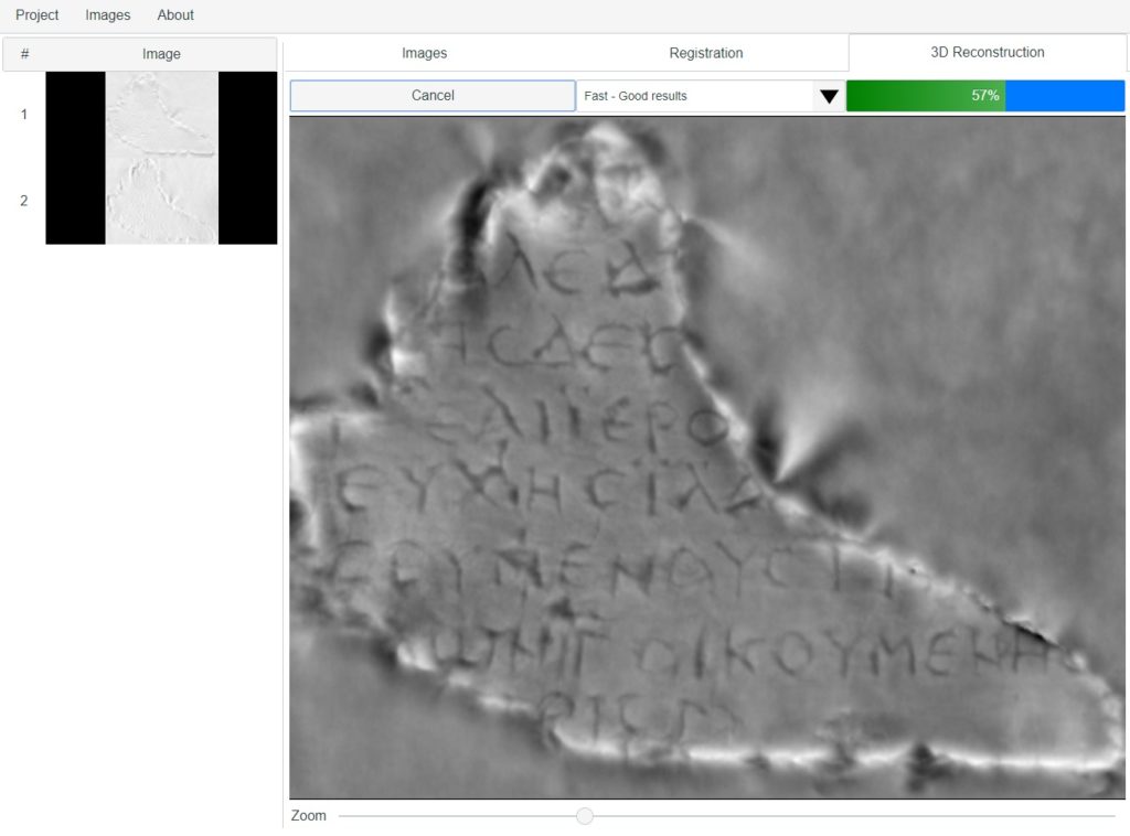 Shape-From-Shading 3D reconstruction On-Line Tool – Digital Epigraphy ...